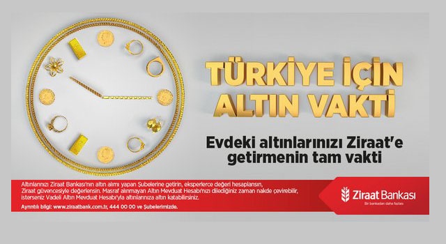 Hazine Müsteşarlığı Güvencesiyle Mutlu Altınlar ZİRAAT BANKASI'nda Hazine Müsteşarlığı Güvencesiyle Mutlu Altınlar ZİRAAT BANKASI'nda